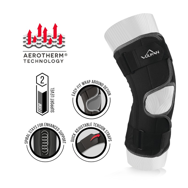 Vulkan Classic Wraparound Knee Support - KneeSupports.com